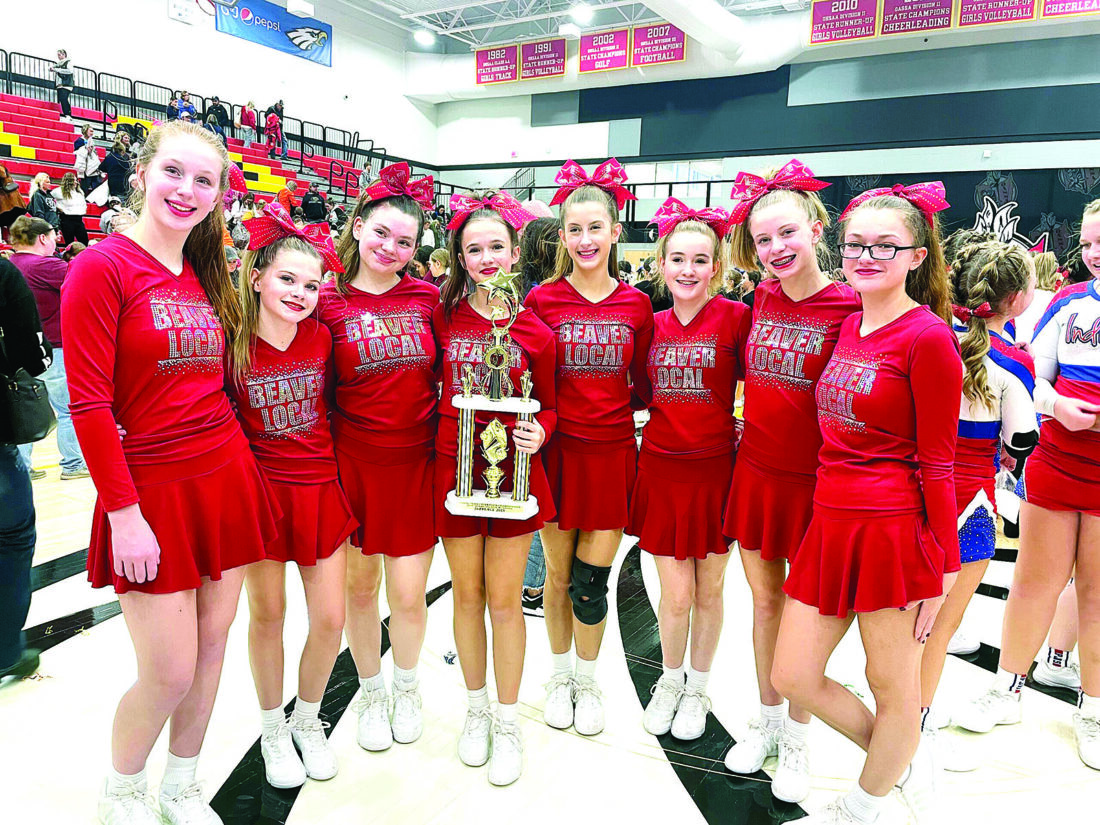 BLMS CHEER SQUAD COMPETES AT STATE | News, Sports, Jobs - The Review